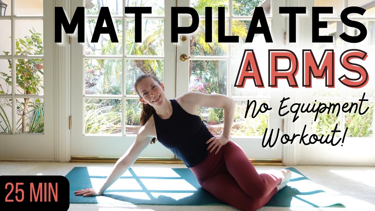 Pilates ARMS & Triceps Mat Workout | All Levels Burner + No Props | 25 ...
