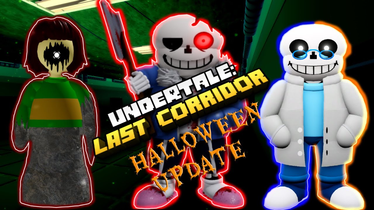 Undertale Last Corridor HALLOWEEN UPDATE (NEW EVENT) Character Showcase ...