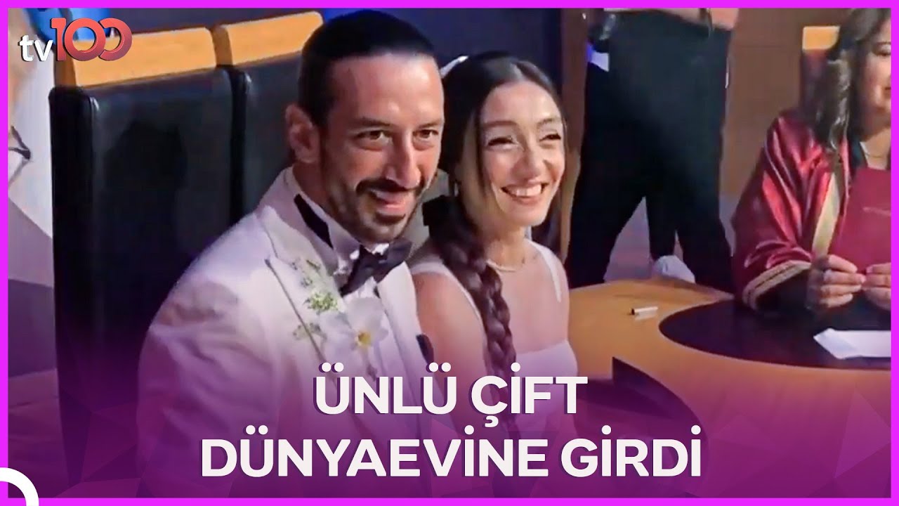Merve Dizdar ile Cihan Ayger Evlendi - YouTube