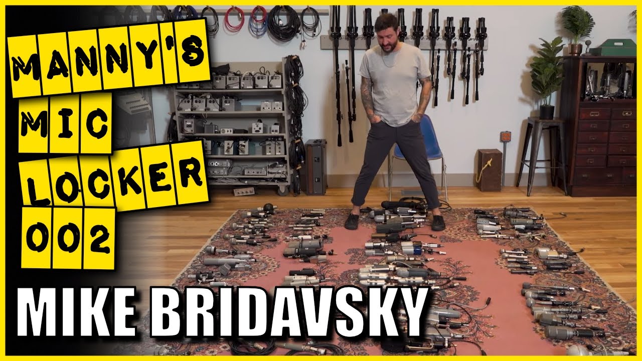 RARE Vintage Mic Collection | Mike Bridavsky (Deerhoof, Thurston Moore ...