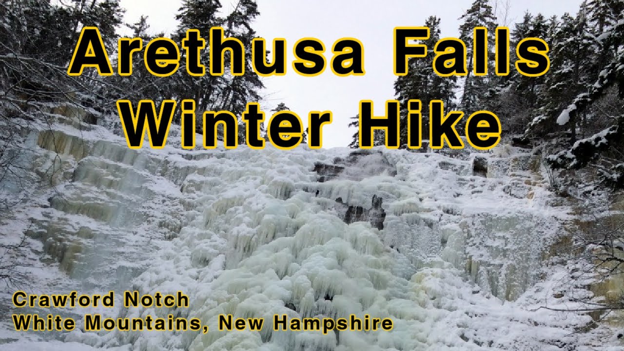 Arethusa Falls Winter Hike, Crawford Notch, White Mountains, NH #shorts ...