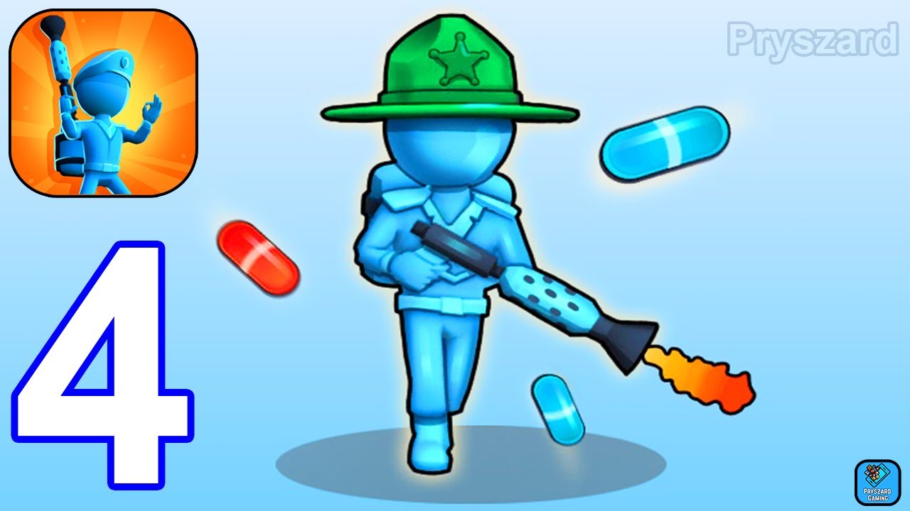 Plastic Army Battle Simulator - Gameplay Walkthrough Part 4 Levels 5 ...