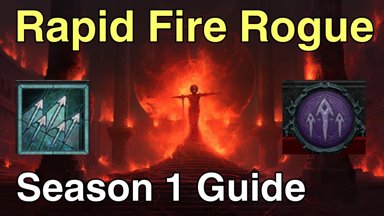 Diablo IV - Rapid Fire Rogue Guide - Season 1 Start - YouTube