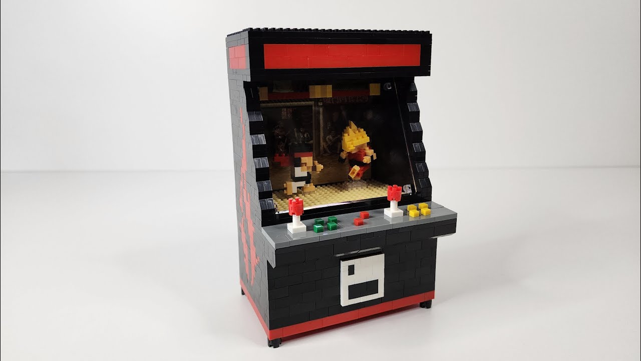 I Built A Street Fighter Arcade From 1060 Pieces Of NOT LEGO "micro ...