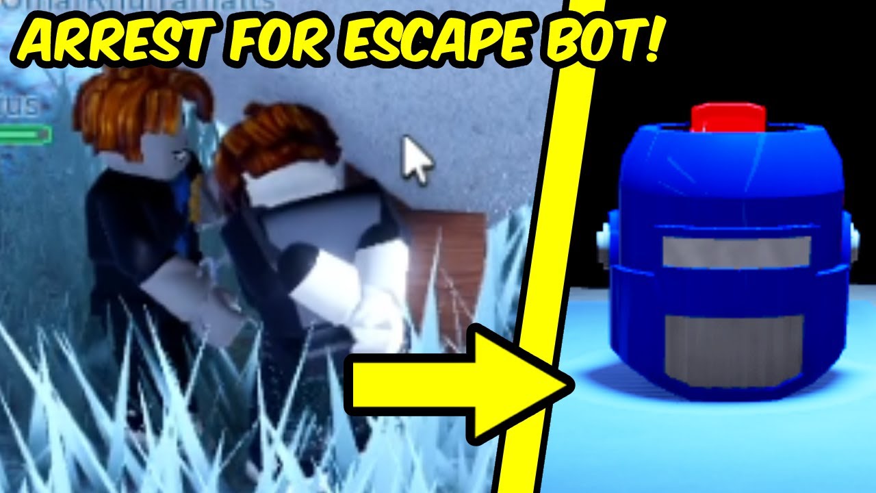 IF YOU ARREST ME, YOU WIN ESCAPE BOT! | Roblox Jailbreak - YouTube