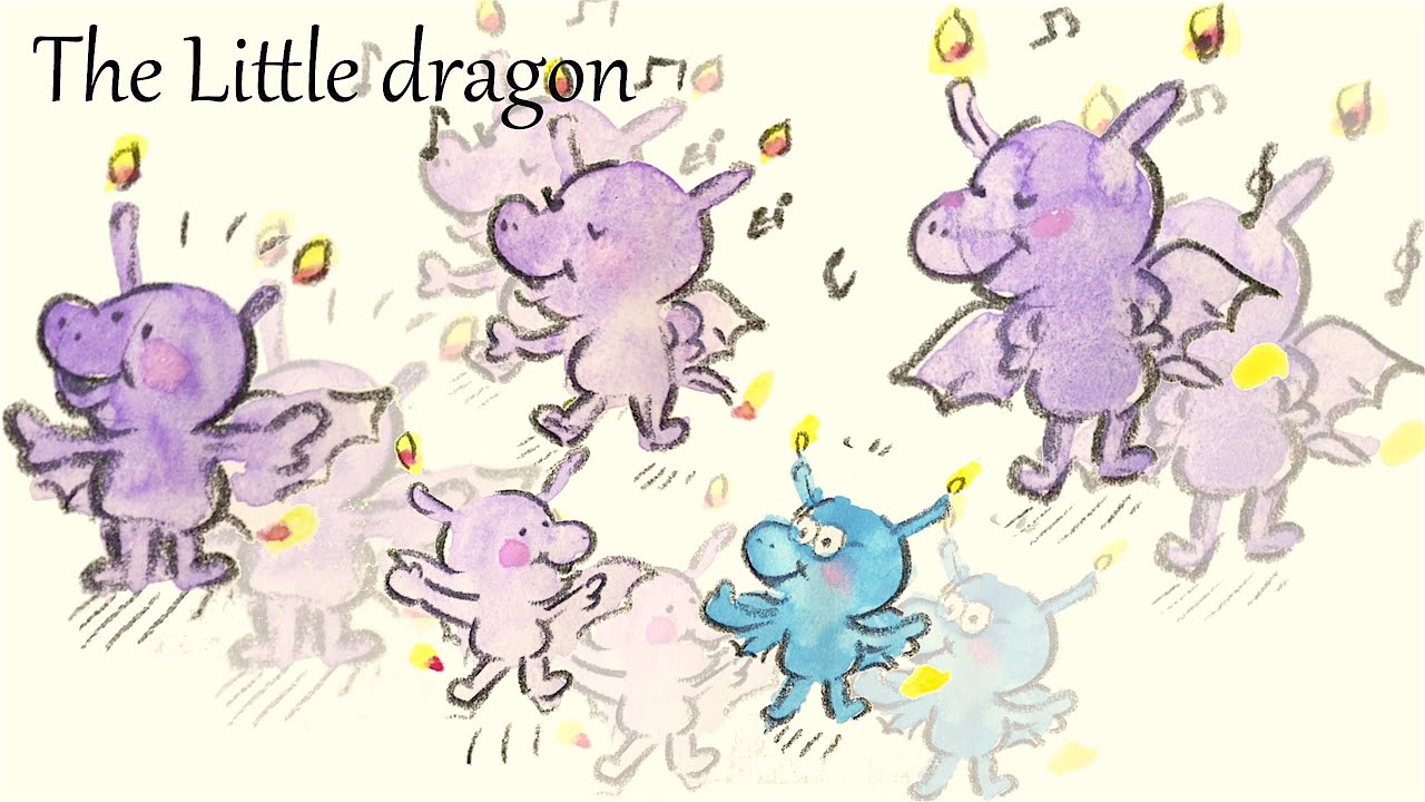 The Little Dragon/Illustration video - YouTube