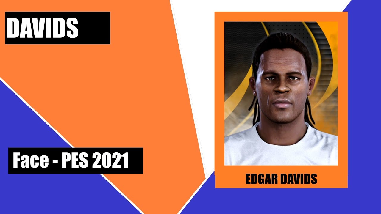 Edgar Davids - Face - PES Faces. - YouTube
