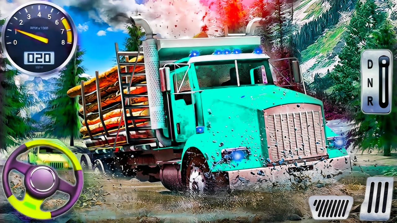 Off-road Truck Driving Simulator 2024 | Mountain Transport Driving Gameplay - YouTube