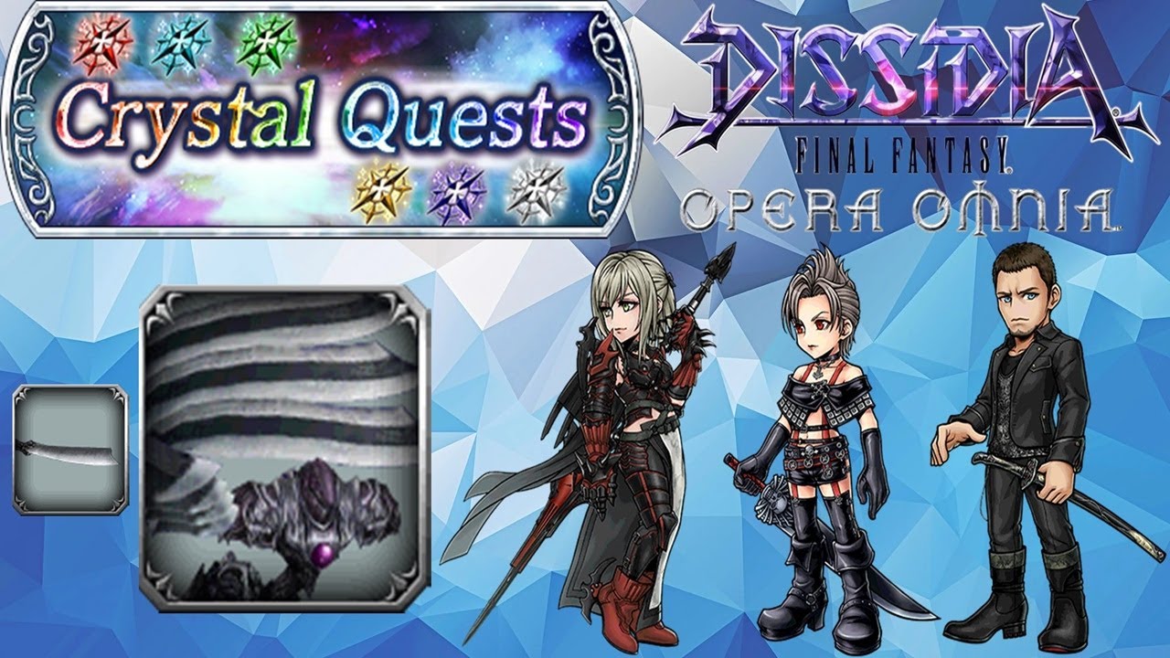 [DFFOO GLOBAL] Crystal Quests Level 3 Week 4. Blue Crystal Supremacy ft Aranea, Paine & Cor ...