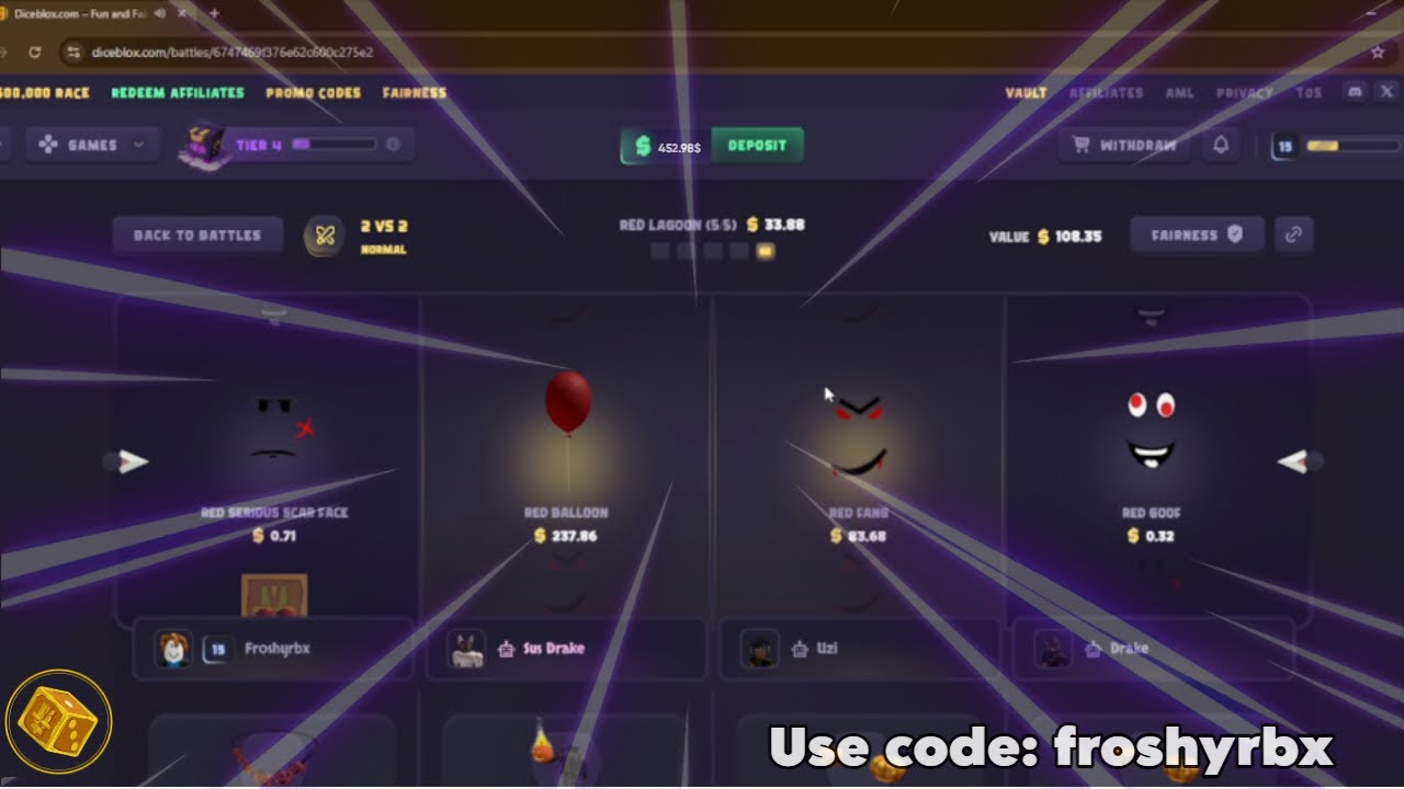 Gambling on Diceblox with 200$ Will I Hit Big? HUGE COMEBACK - YouTube