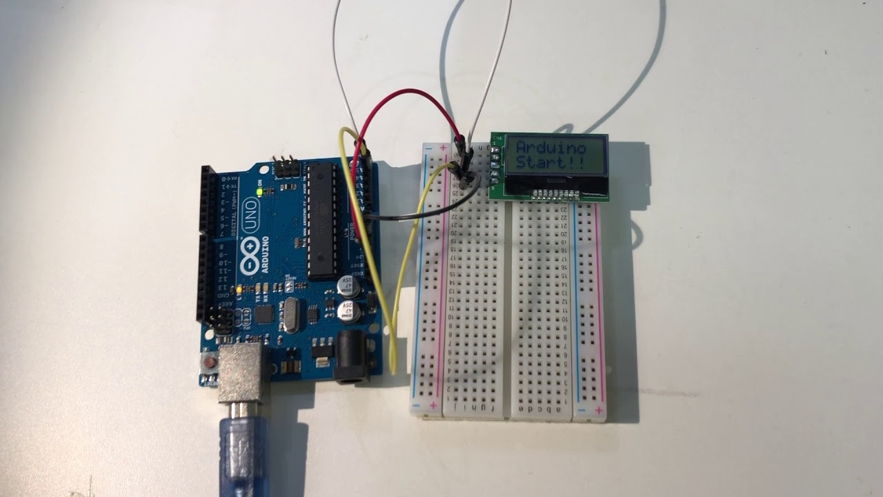 Arduinoで文字を表示する - YouTube