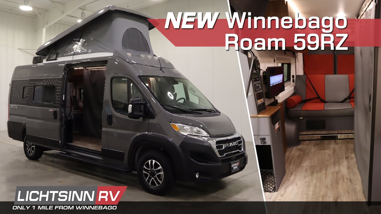 LichtsinnRV.com - New Winnebago Roam 59RZ Pop-Top and Non Pop-Top ...