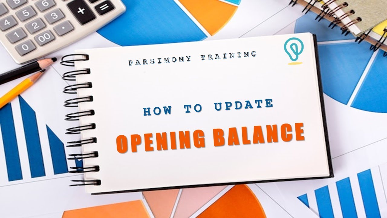 Learn How To Update Opening Balance - YouTube