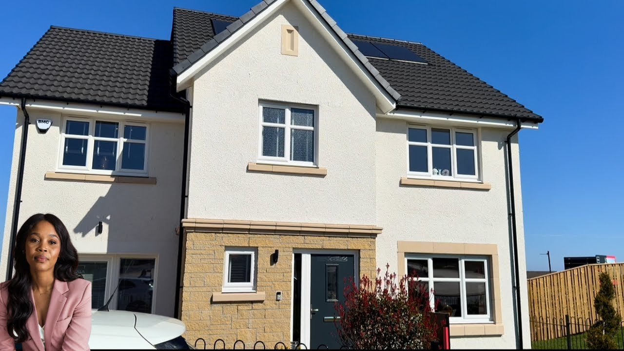 The Bryce by Cala Homes | 4-Bedroom Modern Family Home Tour | Uk New ...
