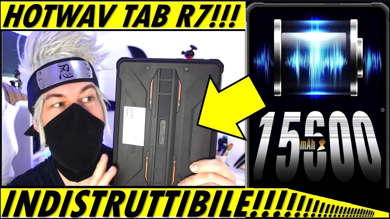 HOTWAV R7 recensione e unboxing del miglior tablet rugged 2024 sotto i ...