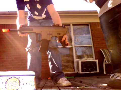 BB gun war goes wrong - YouTube