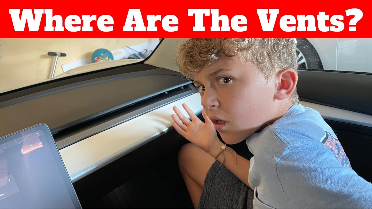 Tesla Model 3 Vents | How Do You Adjust The Airflow? - YouTube