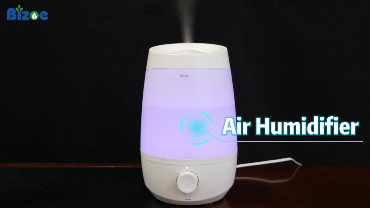 BIZOE | Mini Design PP Material with colorful lights air humidifier BZT ...