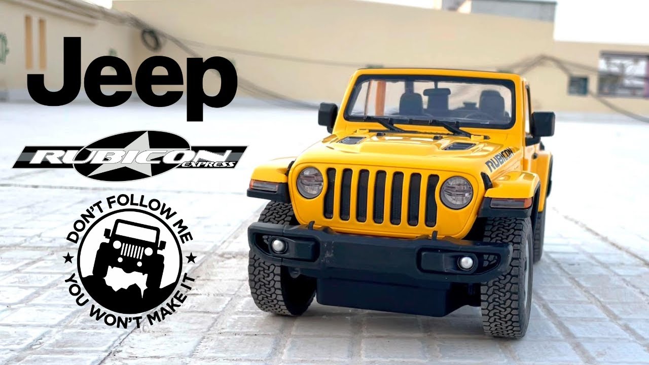 Rastar 1:14 Jeep Rubicon Remote Control !!! BIG SIZE !!! - YouTube