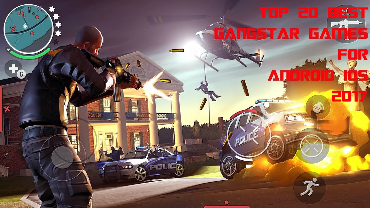 $$TOP 20 BEST GANGSTAR GAMES ANDROID IOS 2017 [FREE]$$ - YouTube