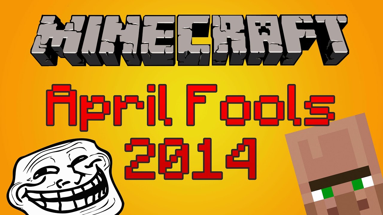 Minecraft: April Fools Update 2014 - YouTube