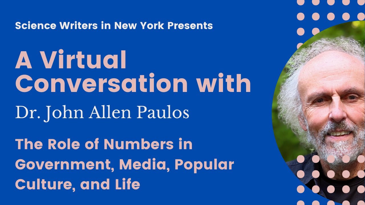 Sept. 20: A Virtual Conversation with Dr. John Allen Paulos, author of ...
