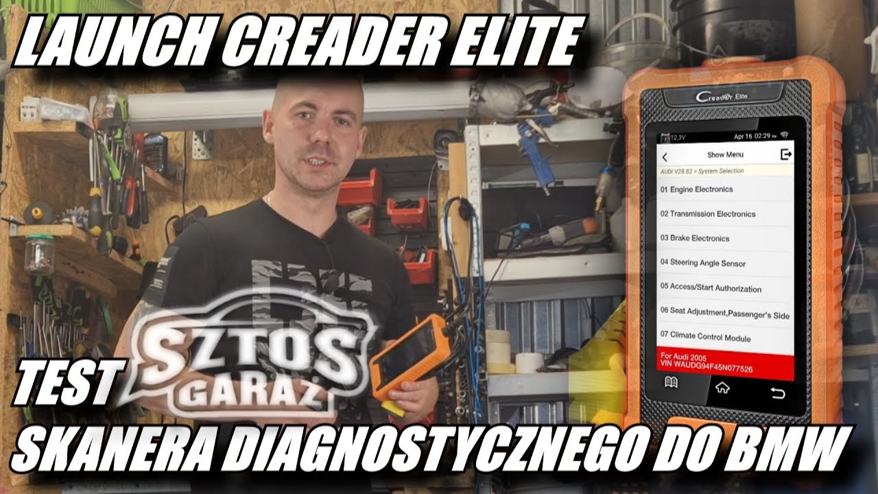 LAUNCH CREADER ELITE - TEST Skanera Diagnostycznego Do BMW!!! - YouTube