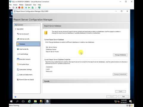 SQL Server 2017 RC2 Report Server Installation and Configuration - YouTube
