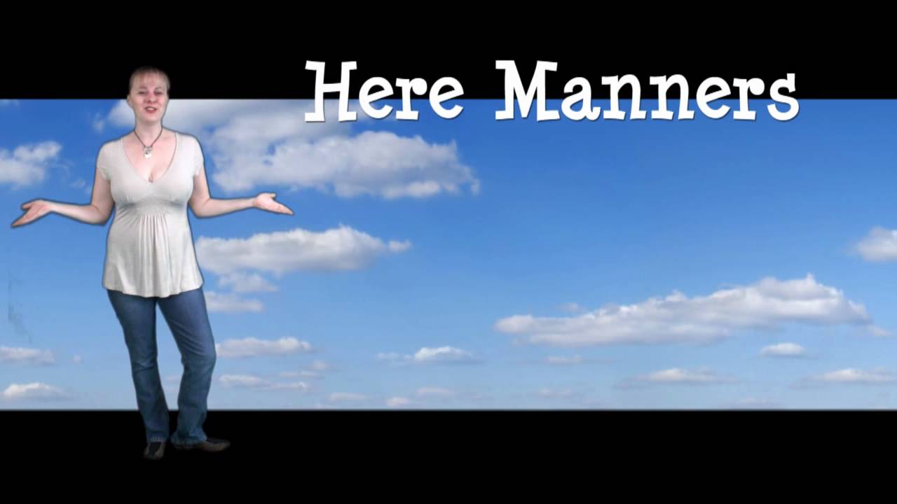 3 Types Of Manners - YouTube