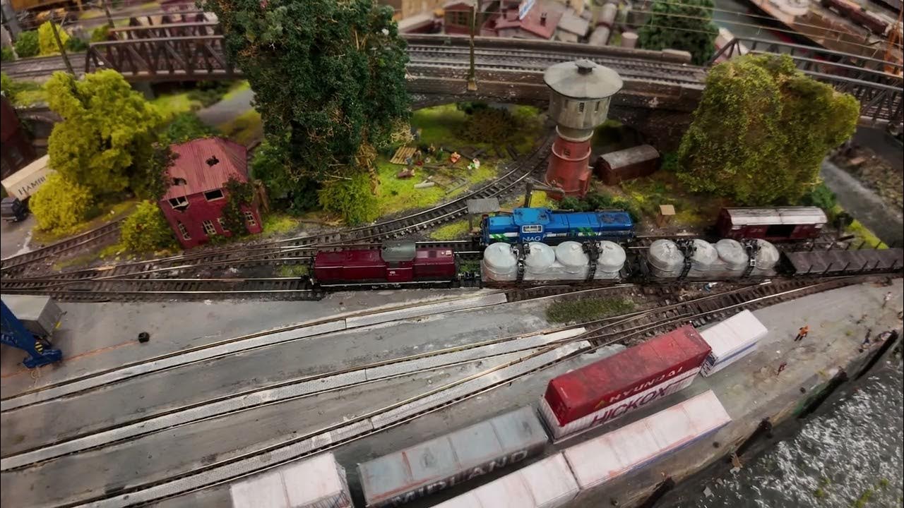 Der Bahnsinn in 4k Teil 5. Rangieren im Hafenbereich. Und Bedienung mit den Telefon ! #train ...