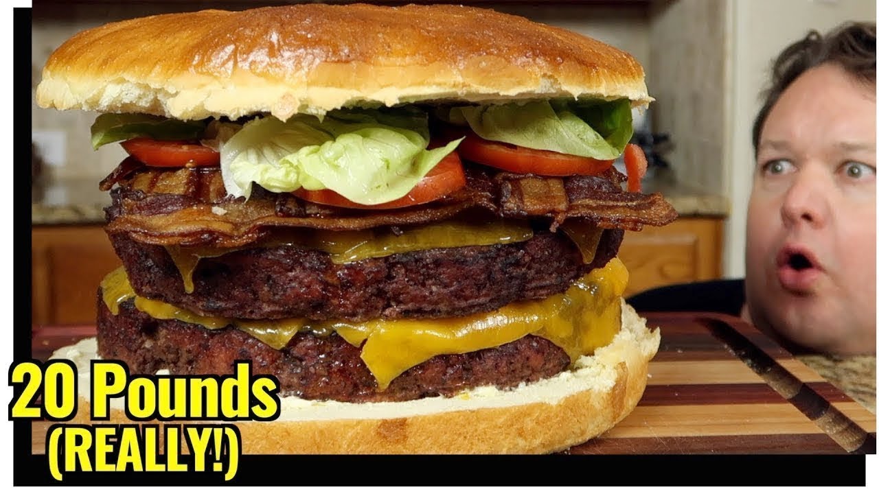 20 pound cheeseburger (& nearly hit by a tornado!) | This was CRAZY ...