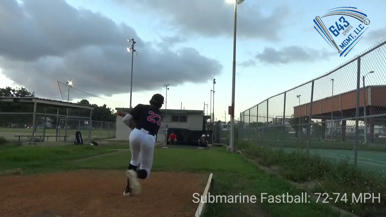 RHP Stephan Cruz (PRBAHS / 2020 HS Class) - YouTube