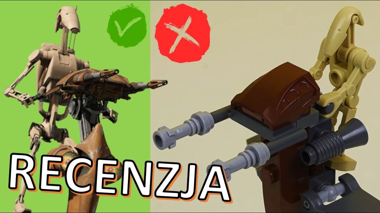 LEGO Star Wars STAP 30058 / RECENZJA - YouTube