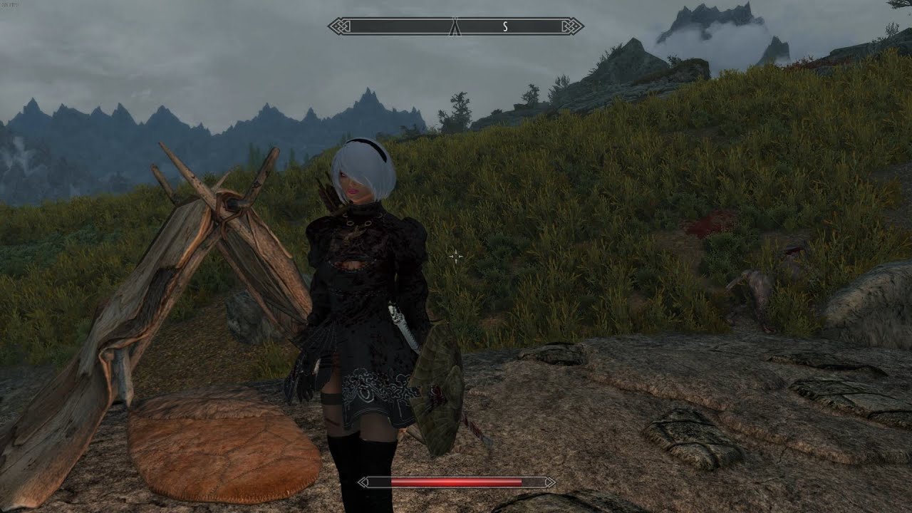 【2B】Skyrim Special Edition MOD - YouTube