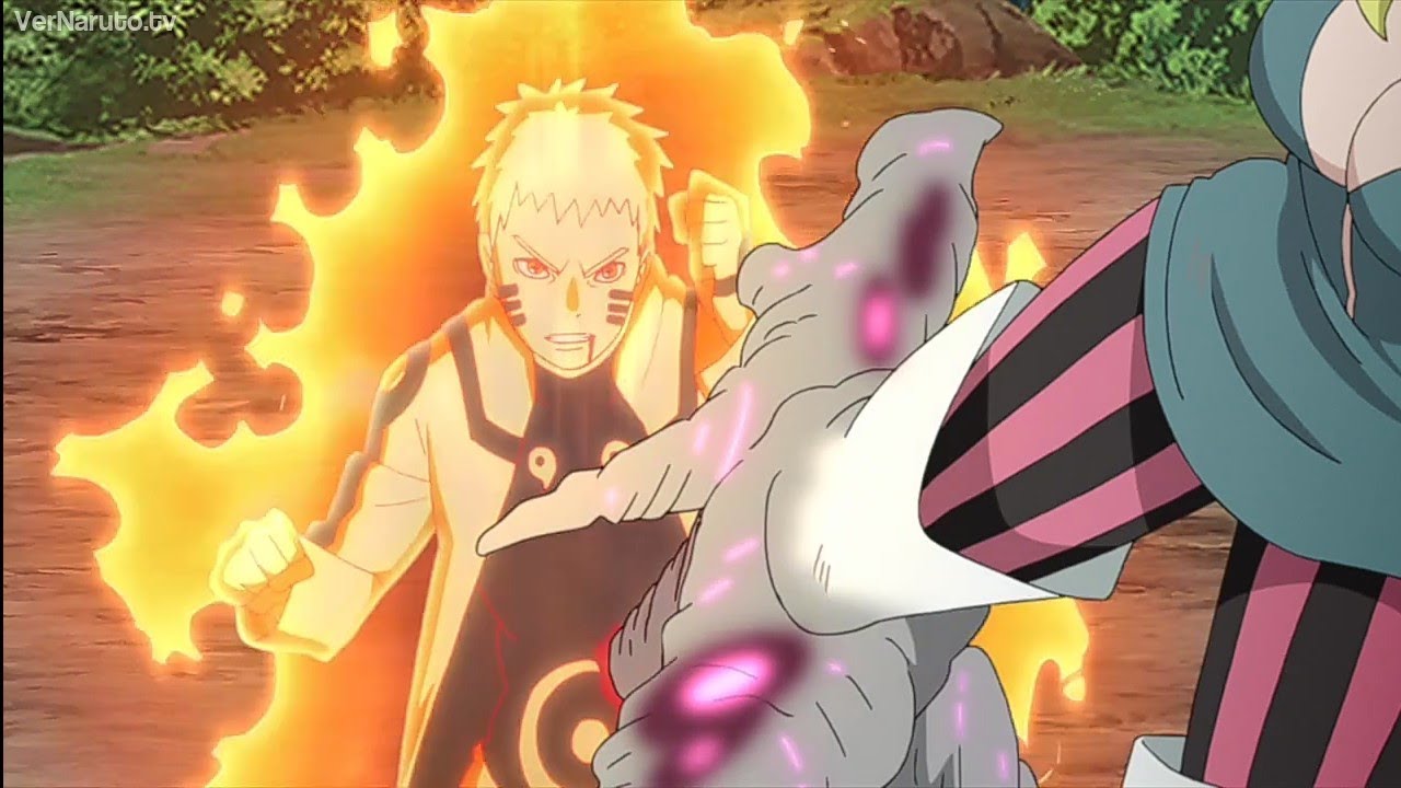 Naruto vs Delta pelea completa sub español - Boruto capitulo 198 sub ...