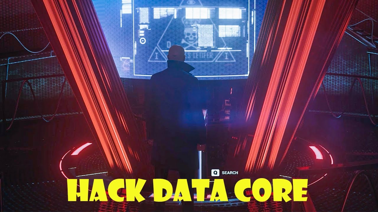 how to hack data core - hitman 3 - YouTube