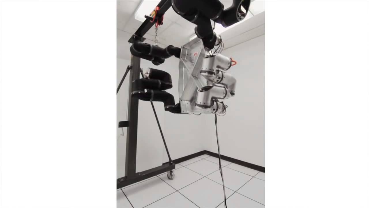 RoboSimian Under Construction - JPL - YouTube