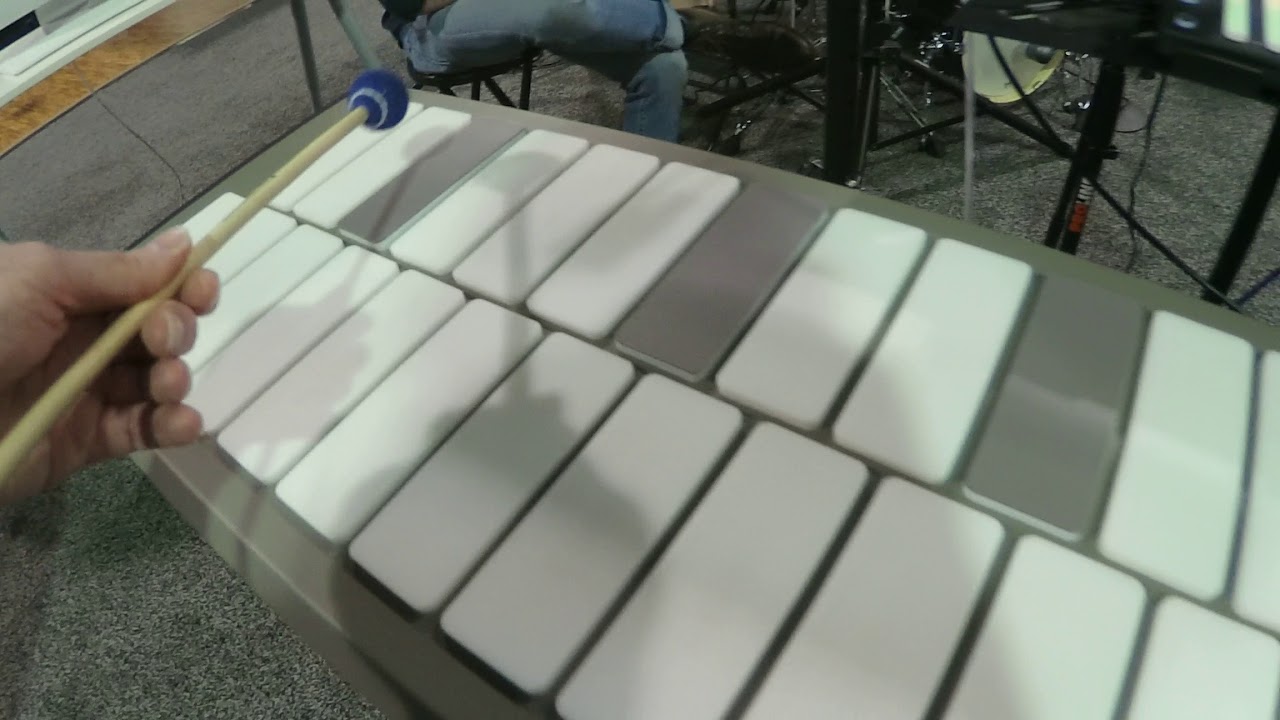 Mallet Station! Keith Mc Millan & Pearl = USB MIDI Vibraphone at NAMM ...