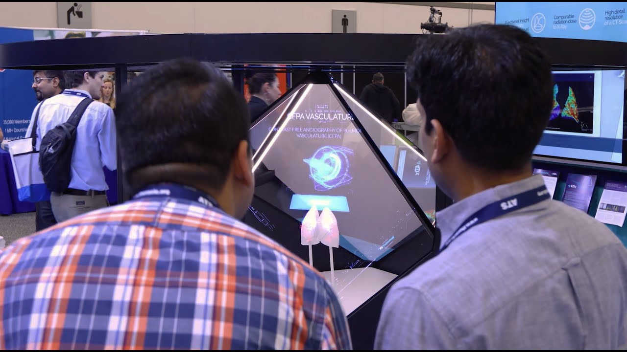 Dreamoc Diamond 3D holographic display for 4Dx at the ATS 2019 Expo ...