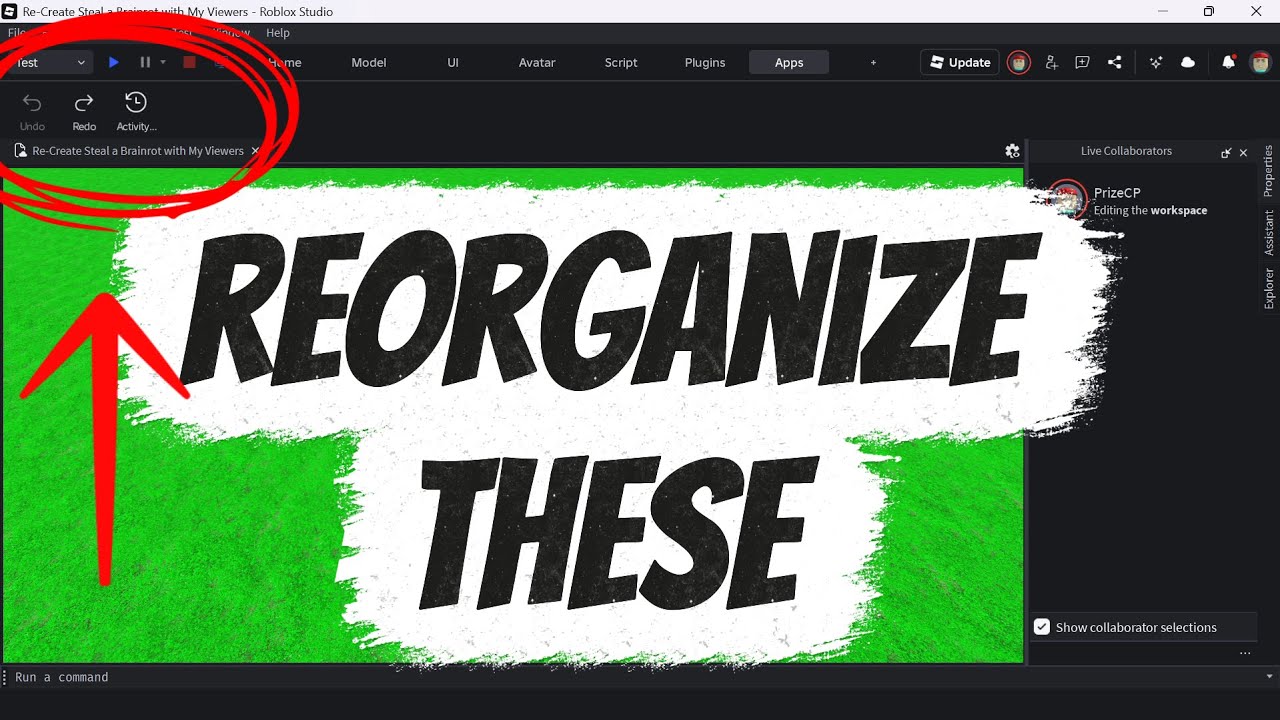 Roblox Studio’s New Interface: Added Custom Toolbar Reorganization ...