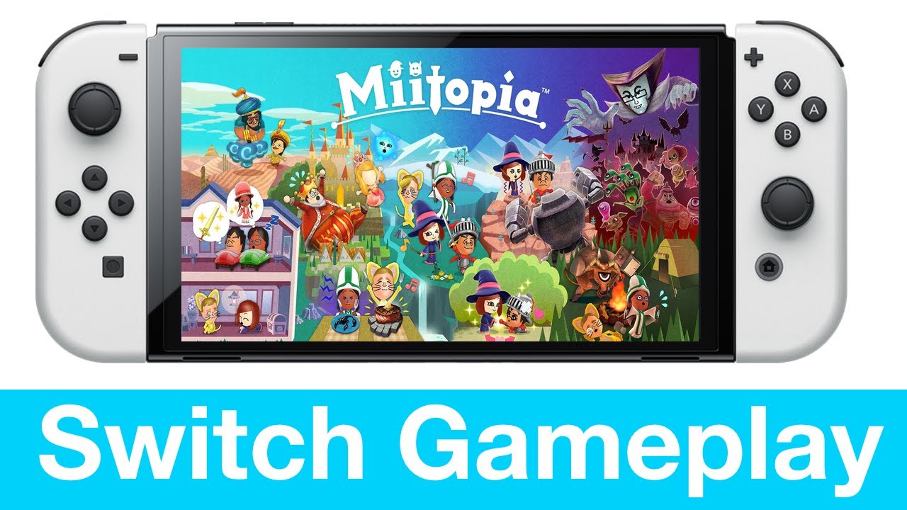 Miitopia Nintendo Switch Gameplay - YouTube