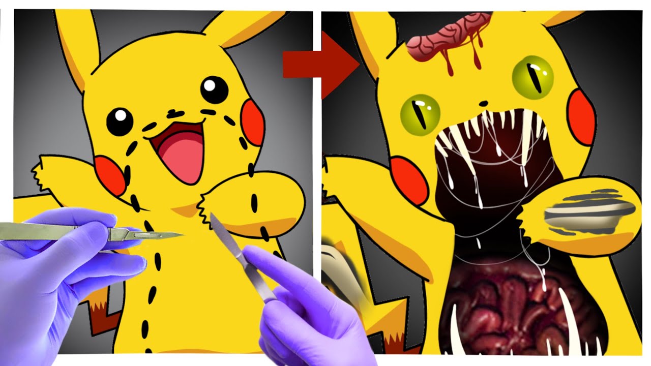 POKEMON | Transformation Of Cute PIKACHU Into MONSTER - YouTube