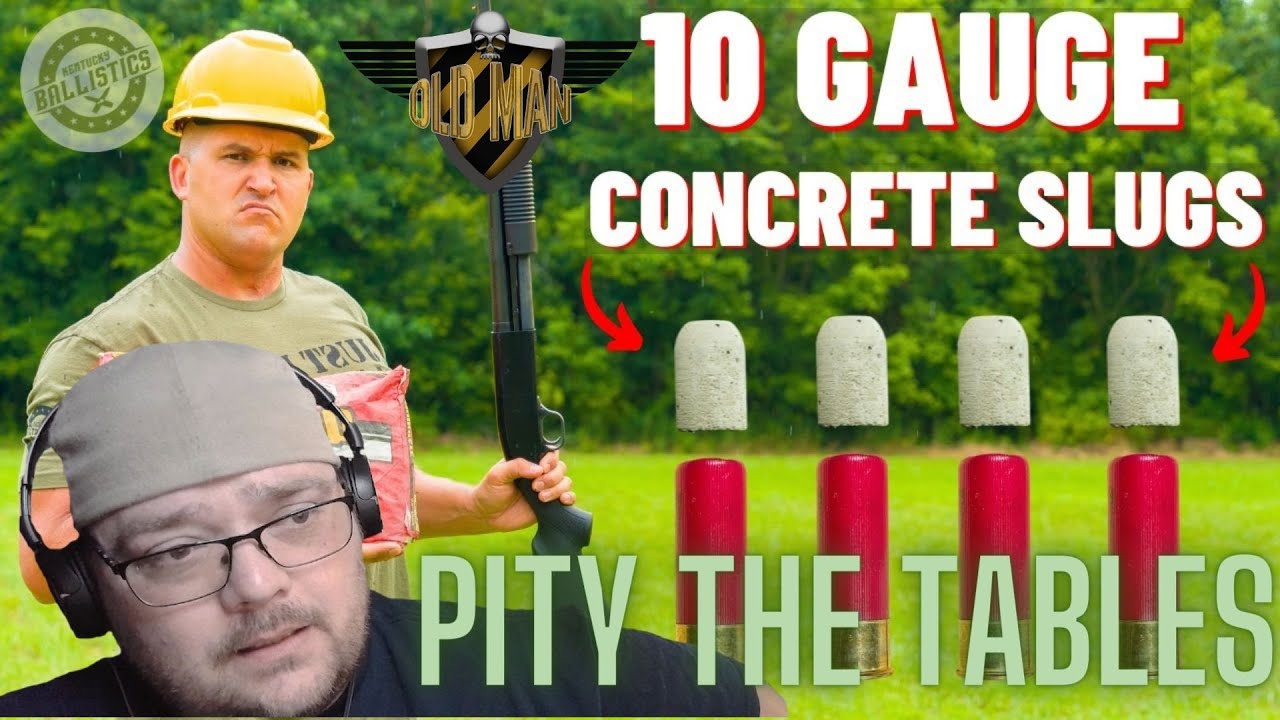 How Powerful Are Concrete Bullets by Kentucky Ballistics - Reaction ...