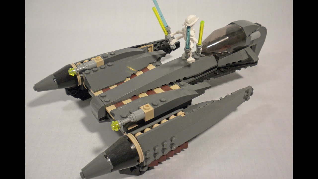 Star Wars General Grievous Starfighter LEGO Set 7656 - YouTube