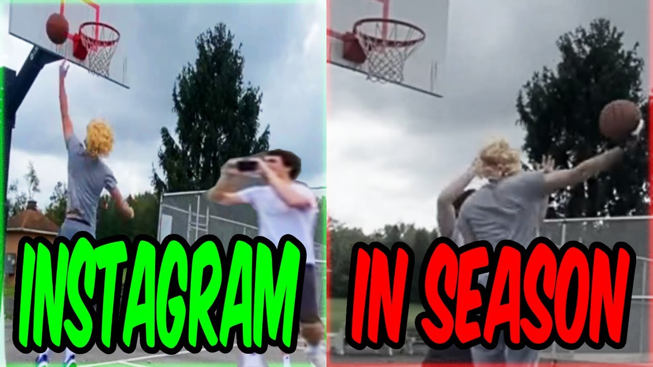 How Nba players post in the offseason vs when they ACTUALLY play - YouTube