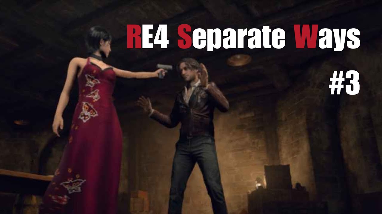 Ada Wong in red dress, Main Punisher play through, Part 3 - YouTube