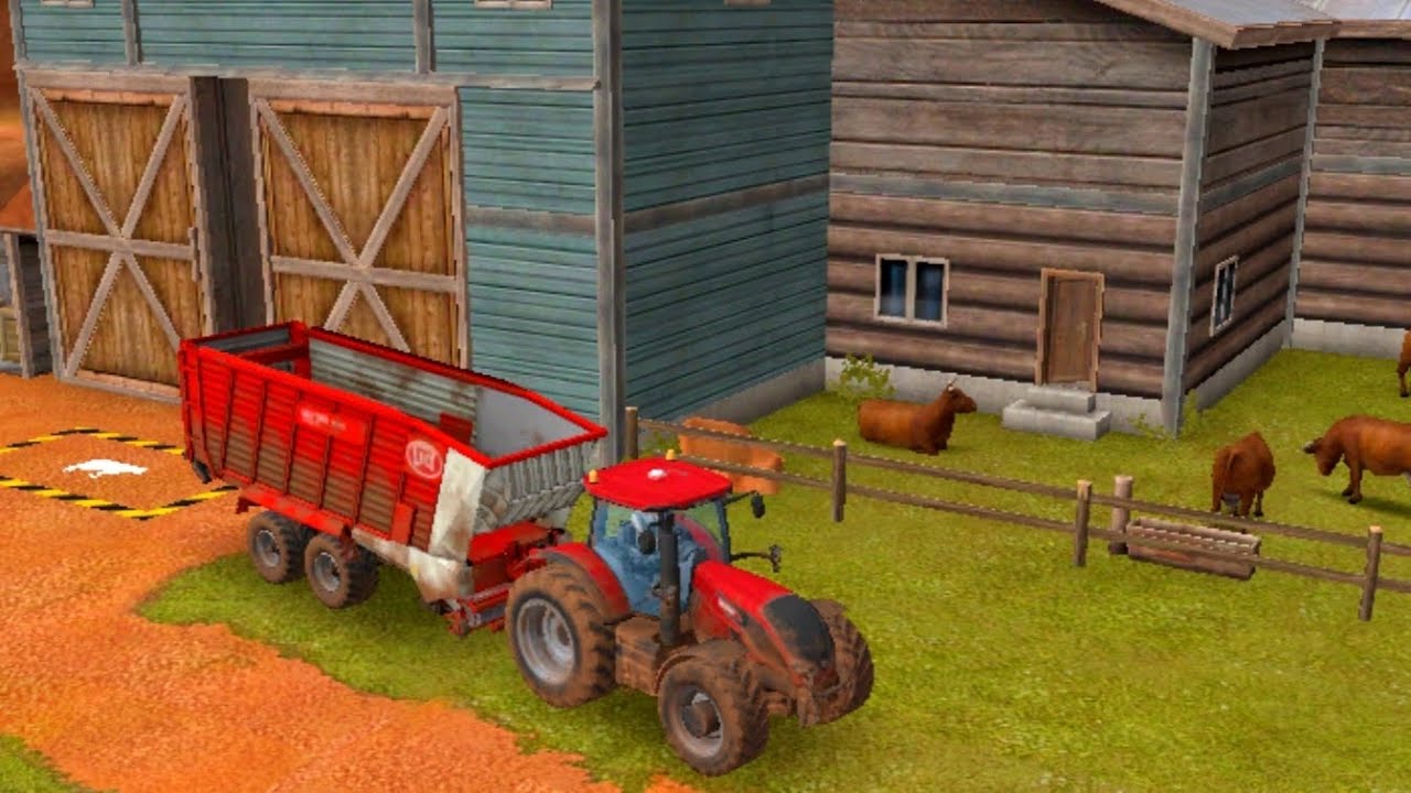 Straw farming simulator 18 - YouTube