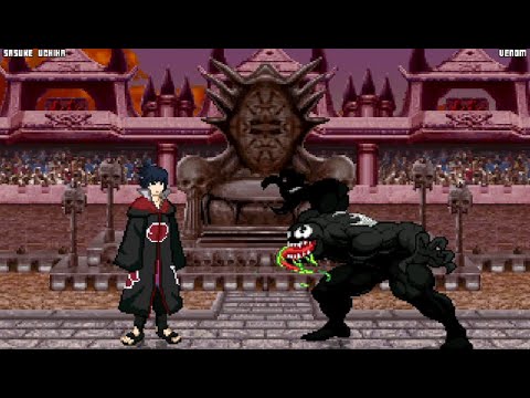 MUGEN Battle [20]: Sasuke Uchiha vs. Venom - YouTube