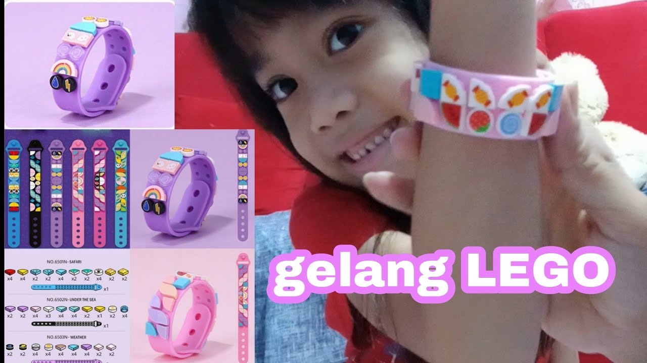 Keren!! Review Lego Gelang Lego Penuh Warna #lego - YouTube