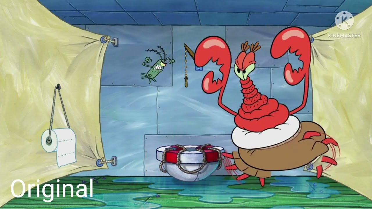 SpongeBob SquarePants: The Krusty Bucket (Original vs Censored) - YouTube